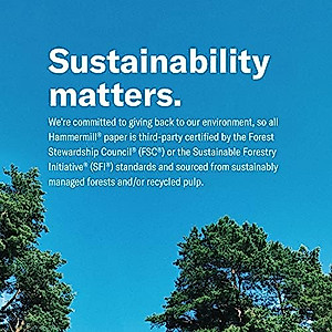 Hammermill Printer Paper, Premium Multipurpose Paper 24 lb, 8.5 x 11 - 1 Ream (500 Sheets) - 97 Bright, Made in the USA, 105810R