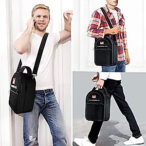 Skadell Hard Carrying Case Compatible with Meta/Oculus Quest 2, VR Headset with Elite Strap, Touch Controllers & Other Accessories, with Strap & Lens Protector, for Travel and Home Storage