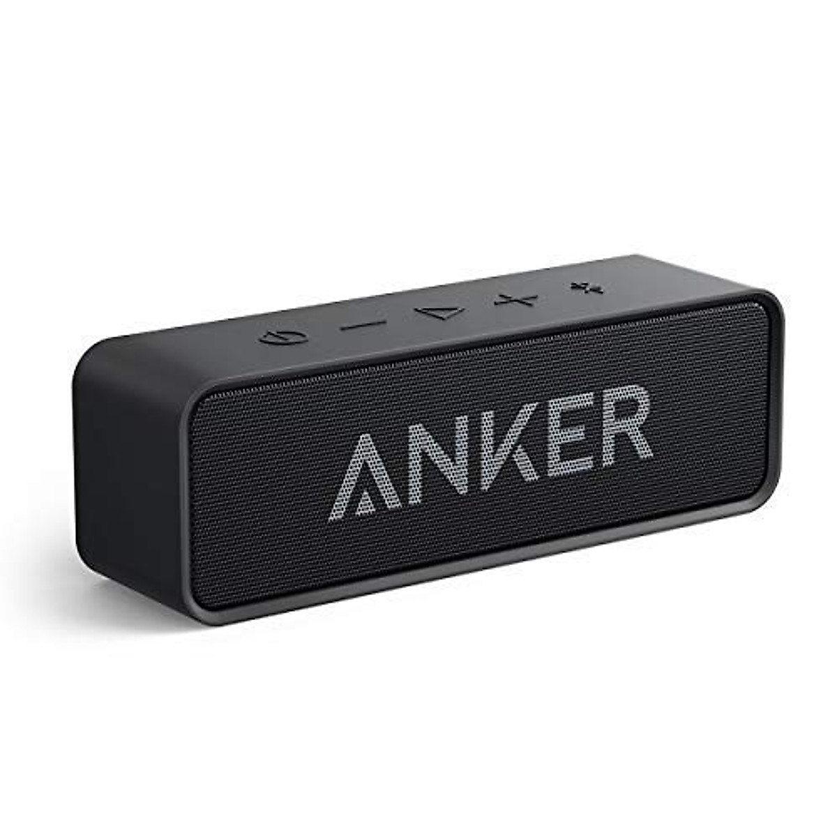 Anker Bluetooth Speakers, Soundcore Bluetooth Speaker with Loud Stereo Sound, 24-Hour Playtime, 66 ft Bluetooth Range, Built-in Mic. Perfect Portable Wireless Speaker for iPhone, Samsung (Renewed)