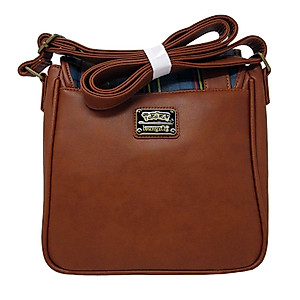 Loungefly x Pikachu Tartan Plaid Crossbody Bag (One Size, Multicolored)