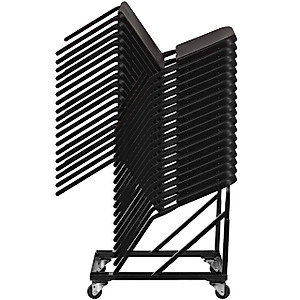 Flash Furniture Frank 2 Pk. Band/Music Stack Chair Dolly