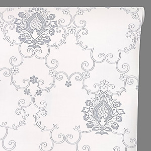 Yifely Victoria Style Self-Adhesive Shelf Drawer Liner Removable Countertops Protective Paper 45x300cm