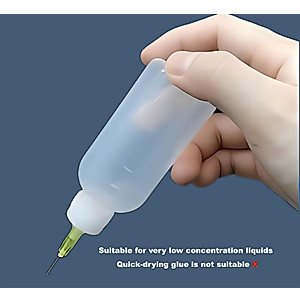 SANANTS 0.25 Inch Synthetical Microtrace Blunt Tip Dispensing Needle with Luer Lock,Precision Acidified Stainless Steel,Match Low Viscosity Liquids,4 Different Sizes，20 PCS