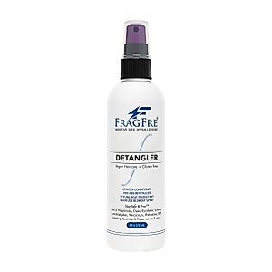 FRAGFRE Hair Detangler Spray, 8 oz - Leave in Conditioner for Sensitive Skin and Scalp - Styling Heat Protectant Spray - Gluten Free Vegan Cruelty Free