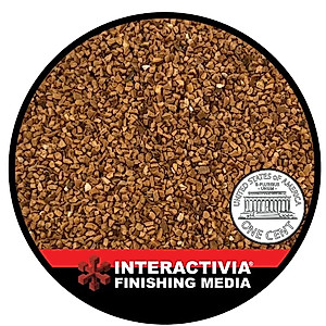 8 lbs or 3.6 kg Ground Walnut Shell Media 12-20 Grit - Medium Course Walnut Shells for Tumbling, Vibratory Or Blasting