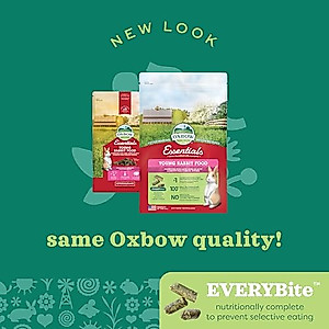Oxbow Essentials Young Rabbit Food, All Natural Rabbit Pellets, High Energy & Calcium, Made in the USA, All Natural Vitamins & Minerals, Veterinarian Recommended, 5 lb