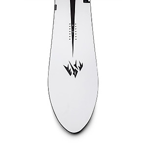 JONES Snowboards Storm Wolf Snowboard, Surf Series, Directional Freeride, 162cm, Big Horn Series