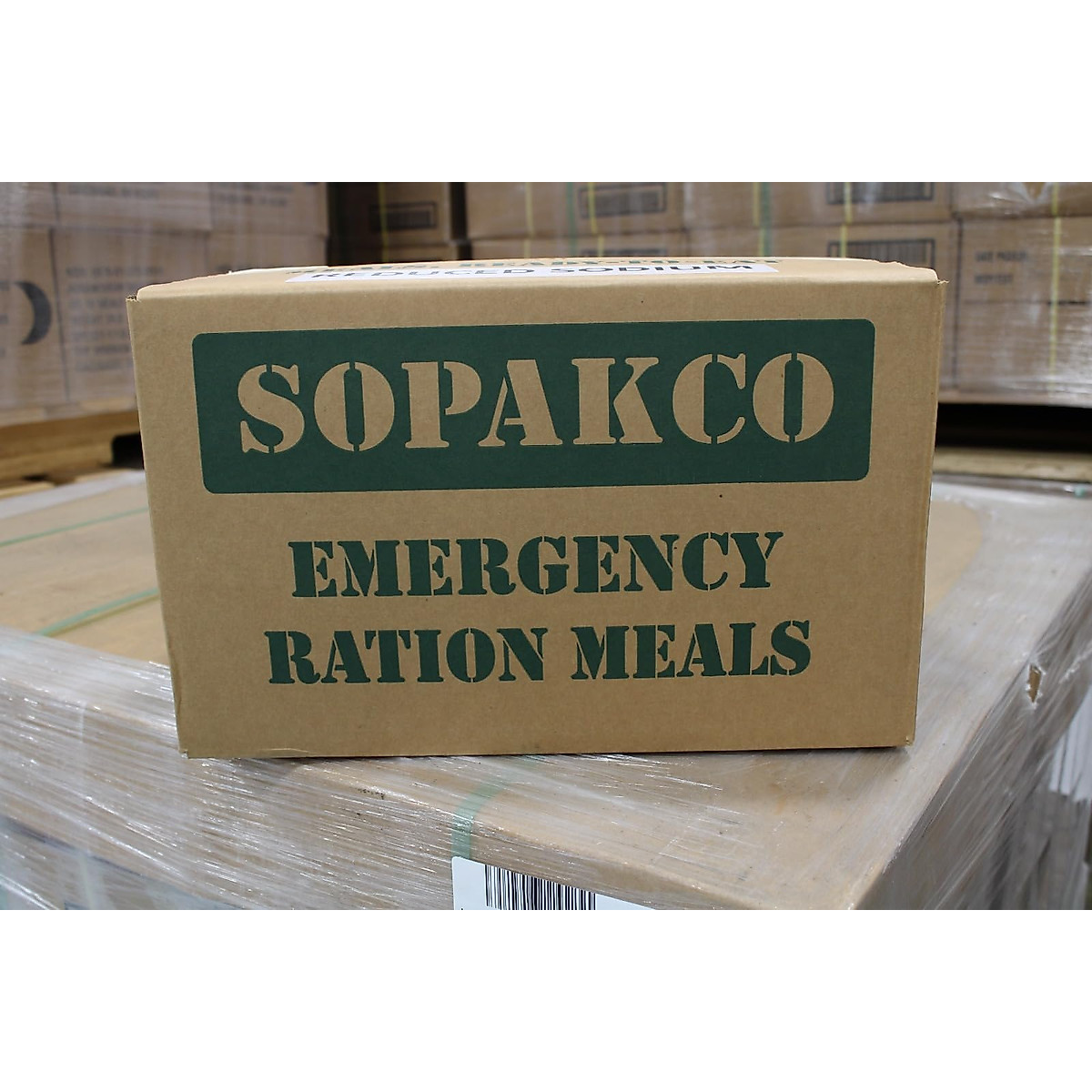 SOPAKCO MREs-Reduced Sodium Food Rations 16 Meals Ready To Eat - 8/23 or newer