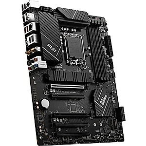MSI PRO B760-P WiFi DDR4 ProSeries Motherboard (Supports 12th/13th/14th Gen Intel Processors, LGA 1700, DDR4, PCIe 4.0, M.2, 2.5Gbps LAN, USB 3.2 Gen2, HDMI/DP, Wi-Fi 6E, Bluetooth 5.3, ATX)