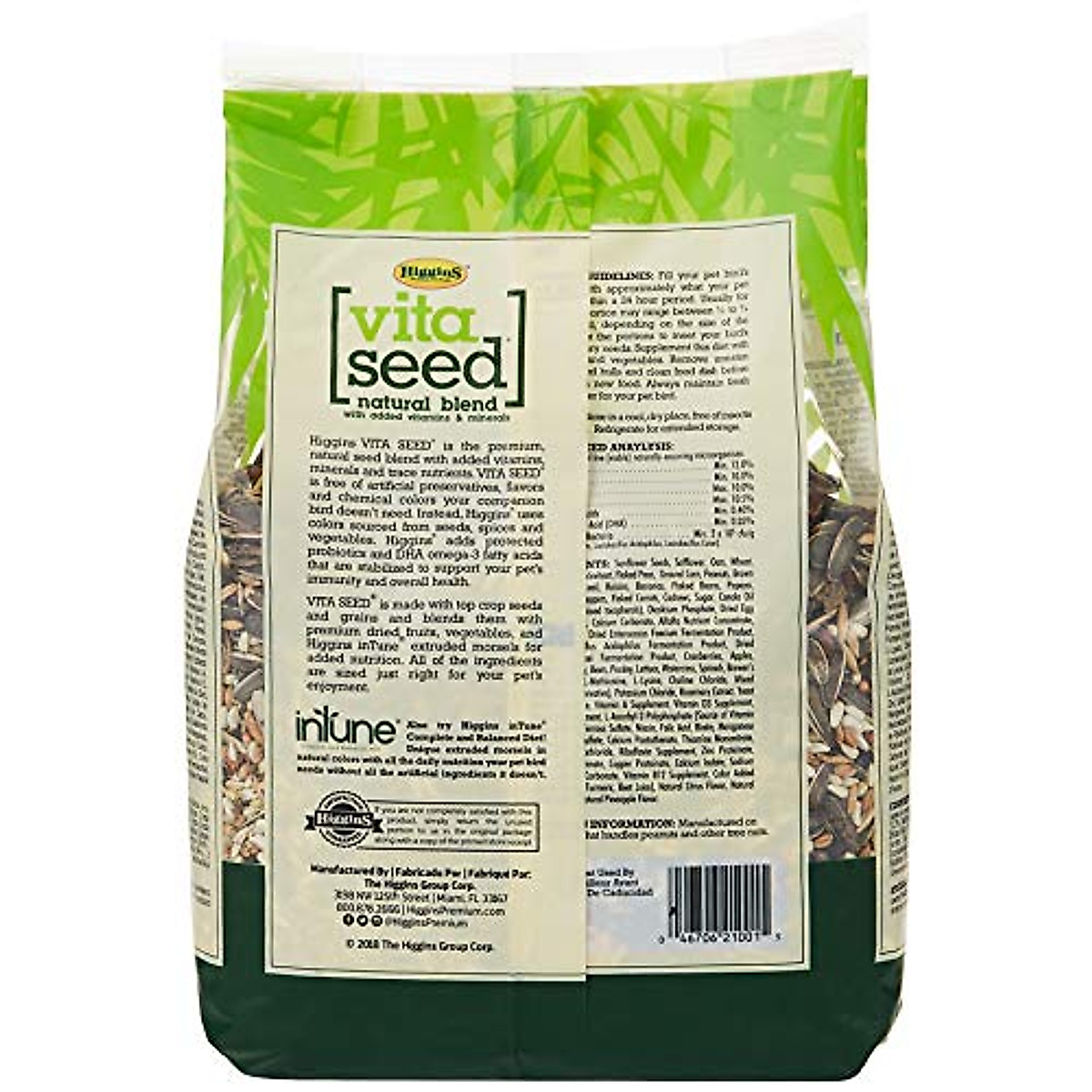 Higgins Vita Seed Parrot 3 Lbs.