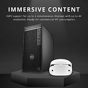 Dell OptiPlex 3000 Full Size Tower Business Desktop, Intel Core i5-12500 Processor, 64GB DDR4 RAM, 4TB PCIe SSD, DVDRW, Ethernet, WiFi Adapter, KB& Mouse, Windows 11 Pro, Black
