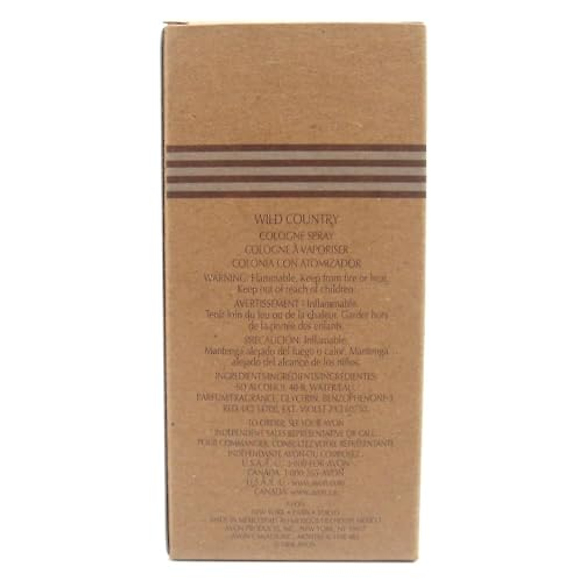 AVON Set Of 2: Wild Country Cologne Spray (3 fl. oz.)