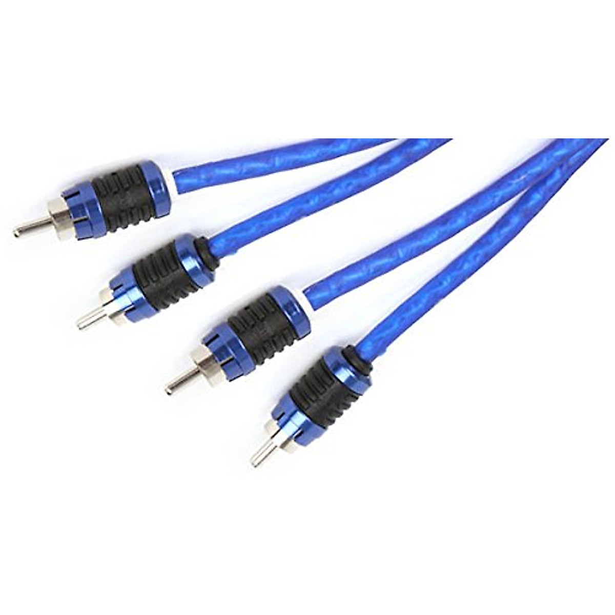 Stinger SI623 3-Foot 2-Channel 6000 Series Audiophile Grade RCA Interconnect Cable, BLUE