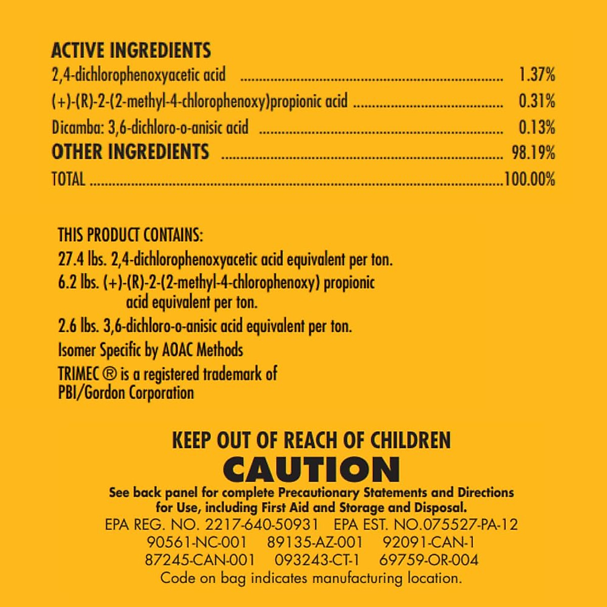 Jonathan Green (12195) Lawn Weed Control - Post Emergent Broadleaf Weed Killer (5,000 Sq. Ft.)