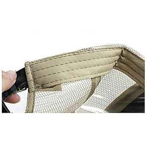 Croogo Men Women Summer Mesh Baseball Cap Quick Dry Cooling Sun Protection Golf Cap Running Adjustable Snapback Hat,Gray-ZM02