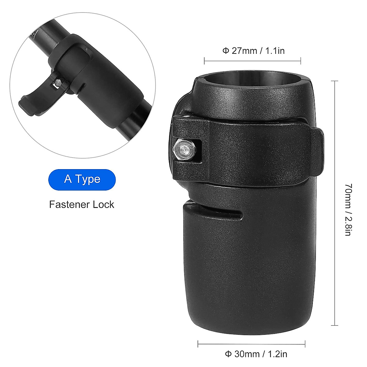 doorslay Paddle Clamp Quick Release Paddle Shaft Clamp Adjuster