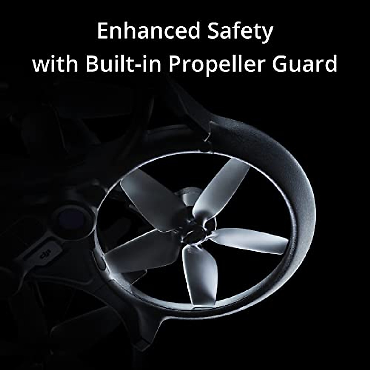 DJI Avata Fly Smart Combo (DJI FPV Goggles V2) - First-Person View Drone UAV Quadcopter with 4K Stabilized Video, Super-Wide 155° FOV, Built-in Propeller Guard, HD Low-Latency Transmission