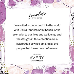 Olay Fearless Artist Series Nourishing Moisture Body Wash with Cocoa Butter and Notes of Manuka Honey 20 oz (Pack of 4)