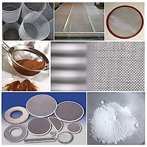 LABALPHA 20 Mesh Wire Mesh 304 Stainless Steel Woven Wire Mesh, Air Vent Mesh 16X12 inches, for Cage, Garden, Filter Mesh, Never Rust, Hard and Heat Resisting, 2pcs