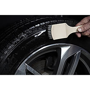 303 Tire Brush - Ultimate Agitation Power for Removing Dirt and Debris - Easy Grip Handle - Works Best with 303 Tire Cleaning Products,1 Pack (39023)