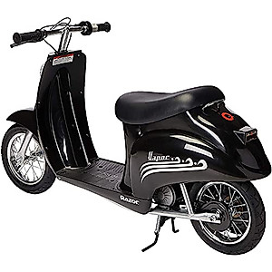 Razor Pocket Mod Miniature Euro-Style Electric Scooter - Vapor - FFP Vapor Black, 50 x 18 x 30"