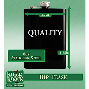 World's Okayest Dolly Pusher - 8oz Hip Drinking Alcohol Flask