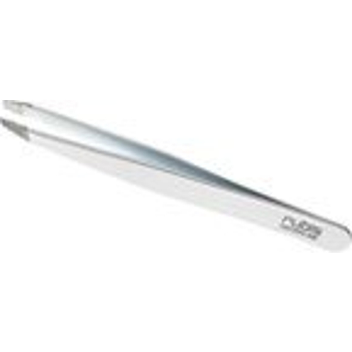 Rubis Classic Stainless Steel Slanted Tweezers for Precise Eyebrows and Hair Removal, 1K105, White,Rubis Switzerland Swiss Made World Renowned Precision