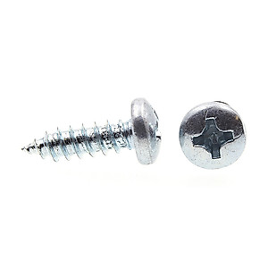 Prime-Line 9019458 Sheet Metal Screws, Self-Tapping, Pan Head, Phillips Drive, #7 X 1/2 (50 Pack)