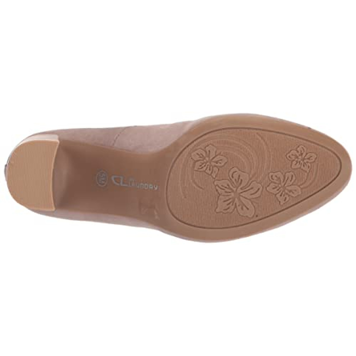 CL by Chinese Laundry Women's Lofty Pump, Taupe Suede, 7.5 Wide