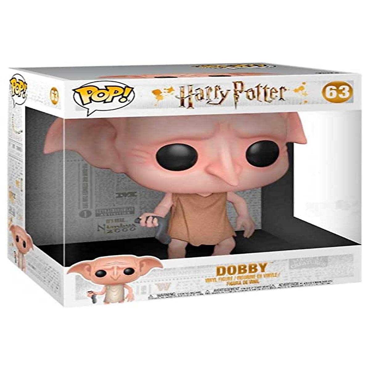 Funko Pop #63 Harry Potter Exclusive Super Size 10 Dobby