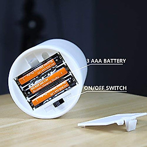 WRalwaysLX Flameless Candles with Timer, Colour Changing LED Candles with Remote Control,Battery Candles Outdoor and Indoor Home Decor, Set of 3, 2.5" D X H3/4/5 by 3AAA Batteries(not Included)