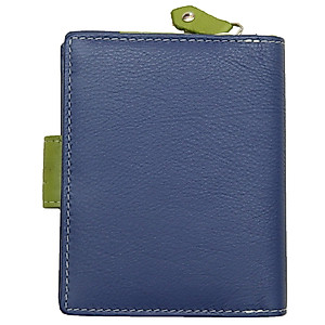 Felda RFID Genuine Leather Ladies Purse Wallet 14 Credit Card Slots & Coins Compartment