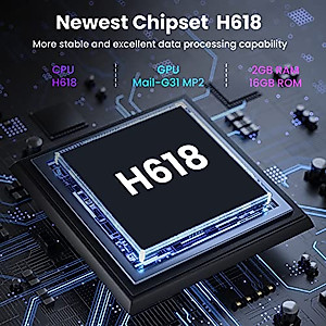 Android TV Box 12.0 2GB 16GB WiFi 6 2.4G 5.8G TV Box Android 2022 H618 Chip Support 4K 6K HDR10 BT5.0 USB 2.0 with Mini Backlit Keyboard