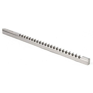 YIYIBYUS 22 Pcs Keyway Broach Kit Collared Bushing Shim Sets,Keyway Broach Sets Metric Size,Broaches, Bushings Shims Metalworking Tool