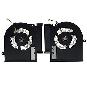 CPU&GPU Cooling Fan for DELL Alienware Area-51M RTX 2060 BSM1012MD-01FW3 BSM1012MD-00FW2 05CC81 05C68F
