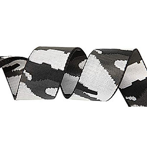 lola mae 2” Wide Shoulder Strap Replacement for Handbags Adjustable Removable Guitar Canvas Crossbody Belt for Purse (BS145 (Silver hardware))