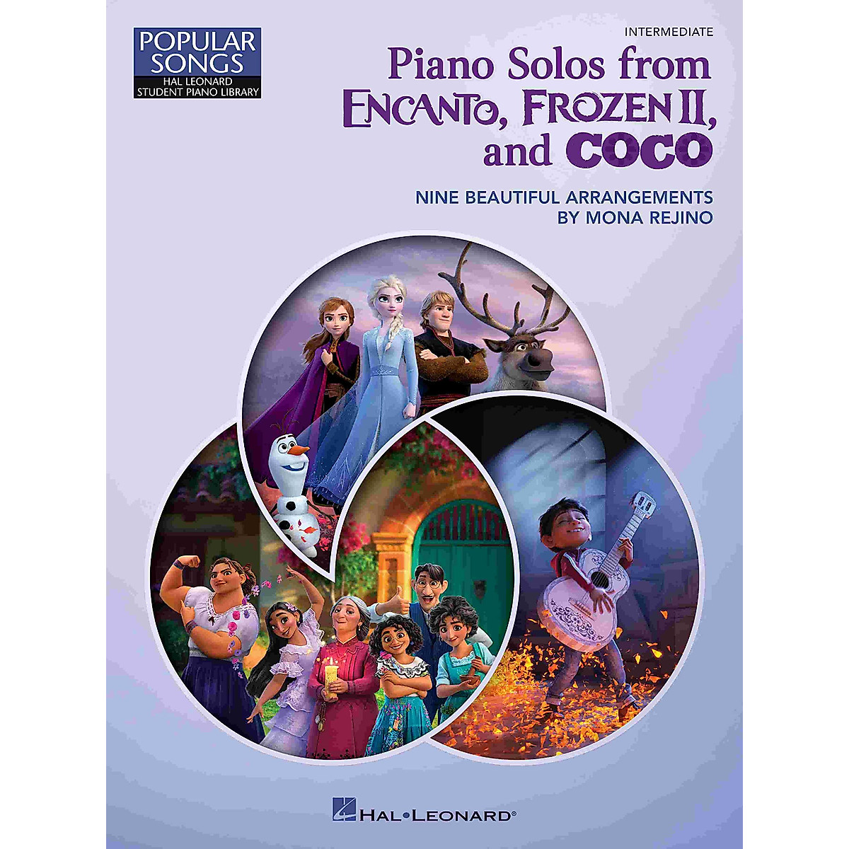 Piano Solos from Encanto, Frozen II, and Coco: Nine Beautiful Intermediate Arrangements by Mona Rejino - Hal Leonard Student Piano Library Popular Songs Series