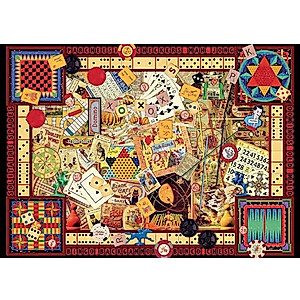 Ravensburger Vintage Games - 1000 Piece Jigsaw Puzzle for Adults | Unique Pieces | Softclick Technology | Perfect Group Activity