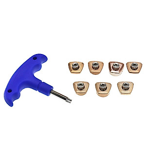 HISTAR Golf 7pcs Weights Screws + Blue Wrench + Case for Ping G400 Driver Fairway Wood Hybrid