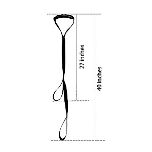 Dokoshia Kayak Stand Up Assist Strap Canoe Drag Handles Adjustable Boat Standing Rope SUP Pulling Cord Kayak Standing Aid Dragging Accessories for Kayaker