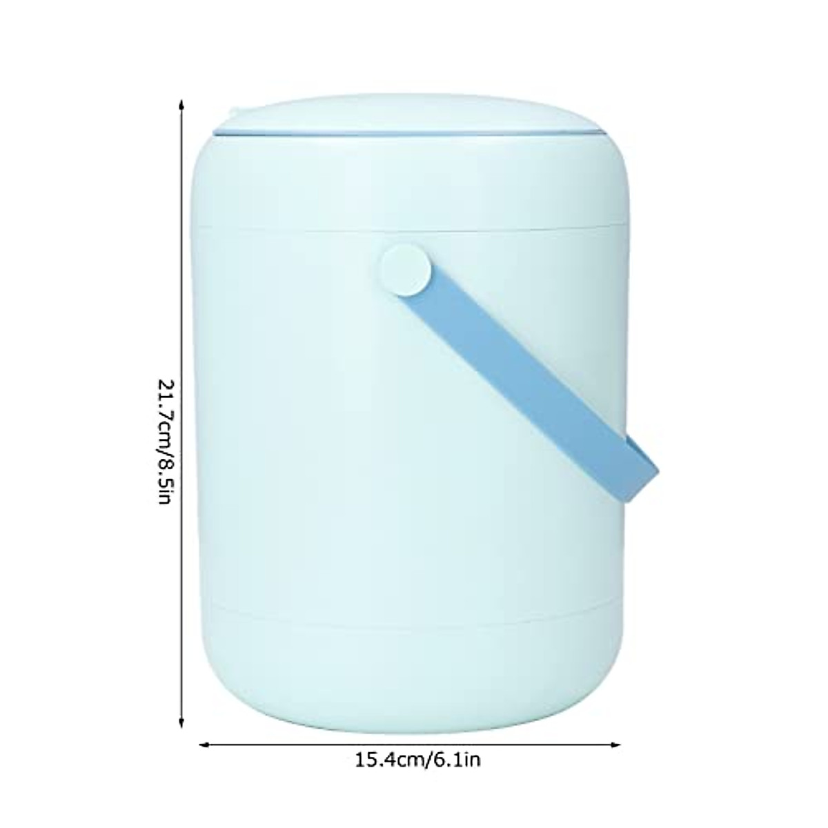 Portable Washing Machine, Lavadora Portatil, Portable Washer, Mini Washing Machine, Intelligent Underwear Washer 3L Capacity US Plug 100‑240V(blue)