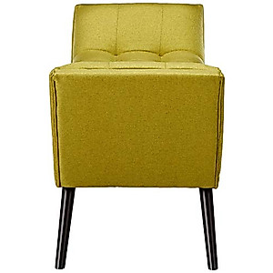 Christopher Knight Home Demi Fabric Bench, Green