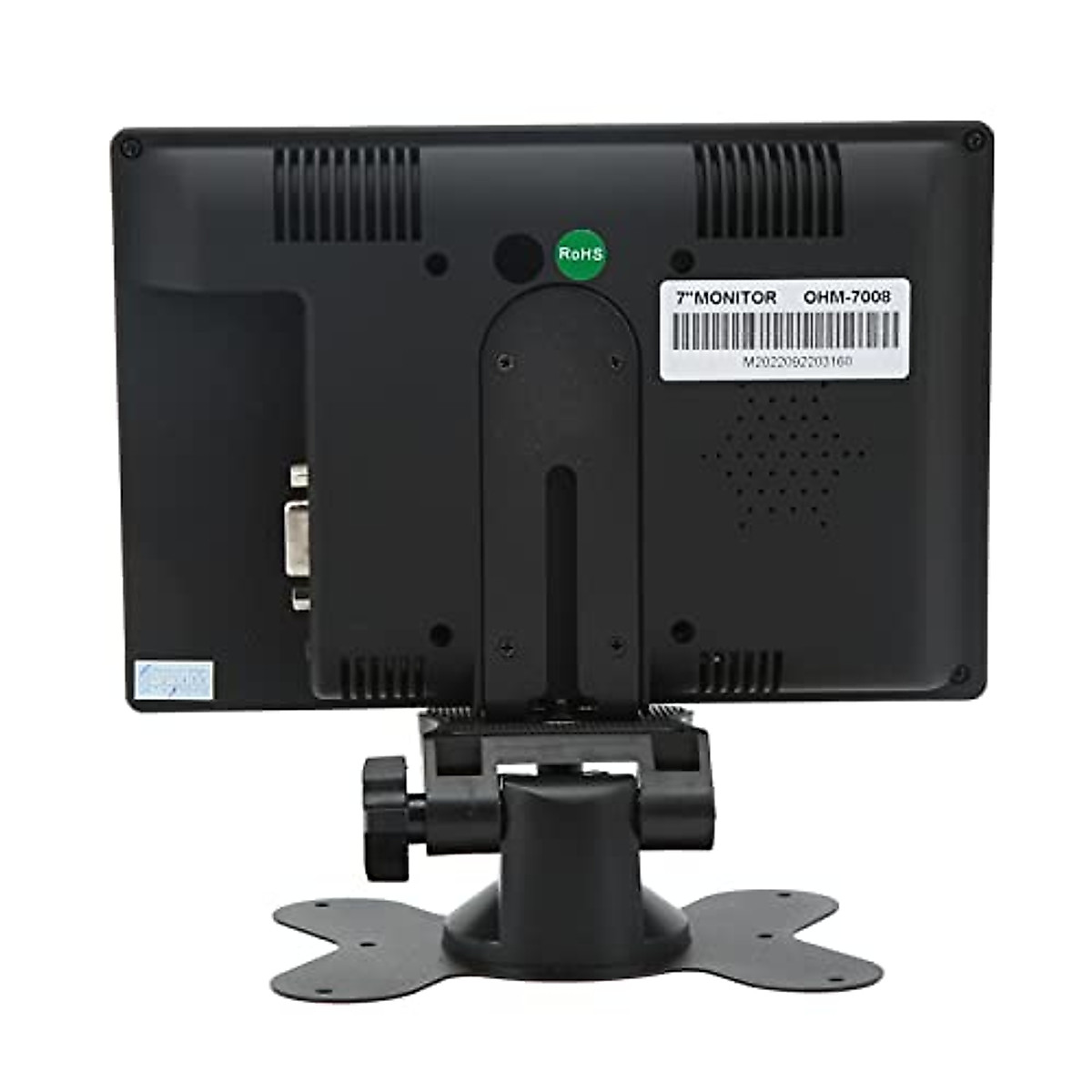 Mini Monitor, TFT LED Screen 7 Inch 100-240V for Gaming (US Plug)
