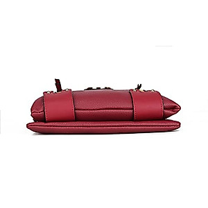 MKF Crossbody bag for women Vegan leather Crossover Designer messenger Purse