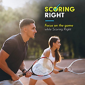 Scoring Right Tennis Net Height Mini Measuring Tape and Keyring, Portable 59 Inch Flexible Measuring Tape for Measuring Tennis Net Height, Green