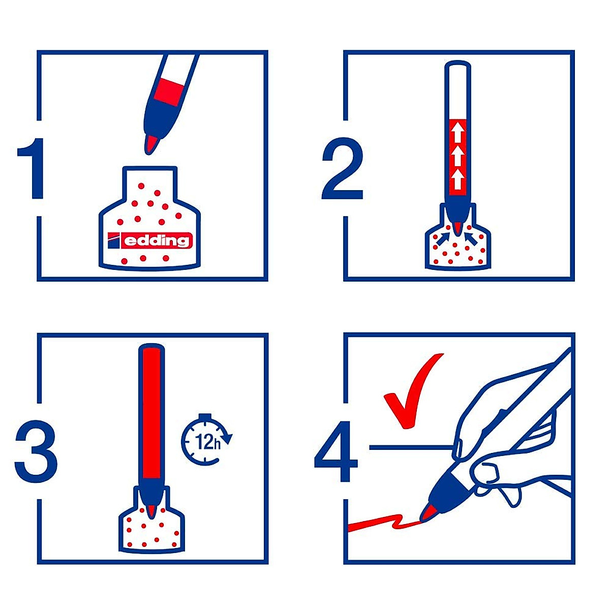 Edding Edding 25 Ecoline Permanent Marker Black