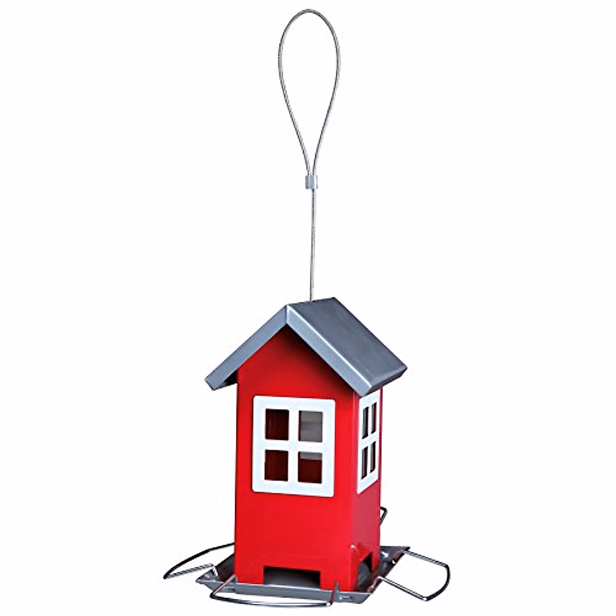 Trixie Bird Feeder Red/Silver 19 × 20 × 19 cm 1 L