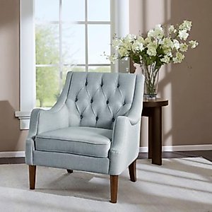 Madison Park Qwen Qwen Button Tufted Accent Chair