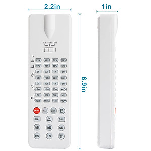 ACOHOOK Remote Control for LED Linear High Bay Light with Motion Sensor AHB-IR-2
