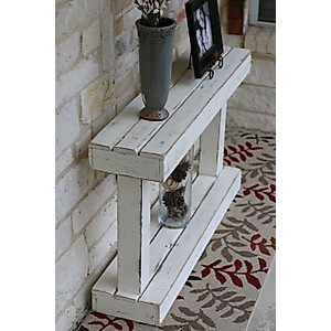 Pedestal Console (White)